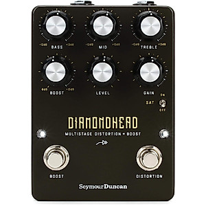 Seymour Duncan Diamondhead Multistage Distortion + Boost Pedal