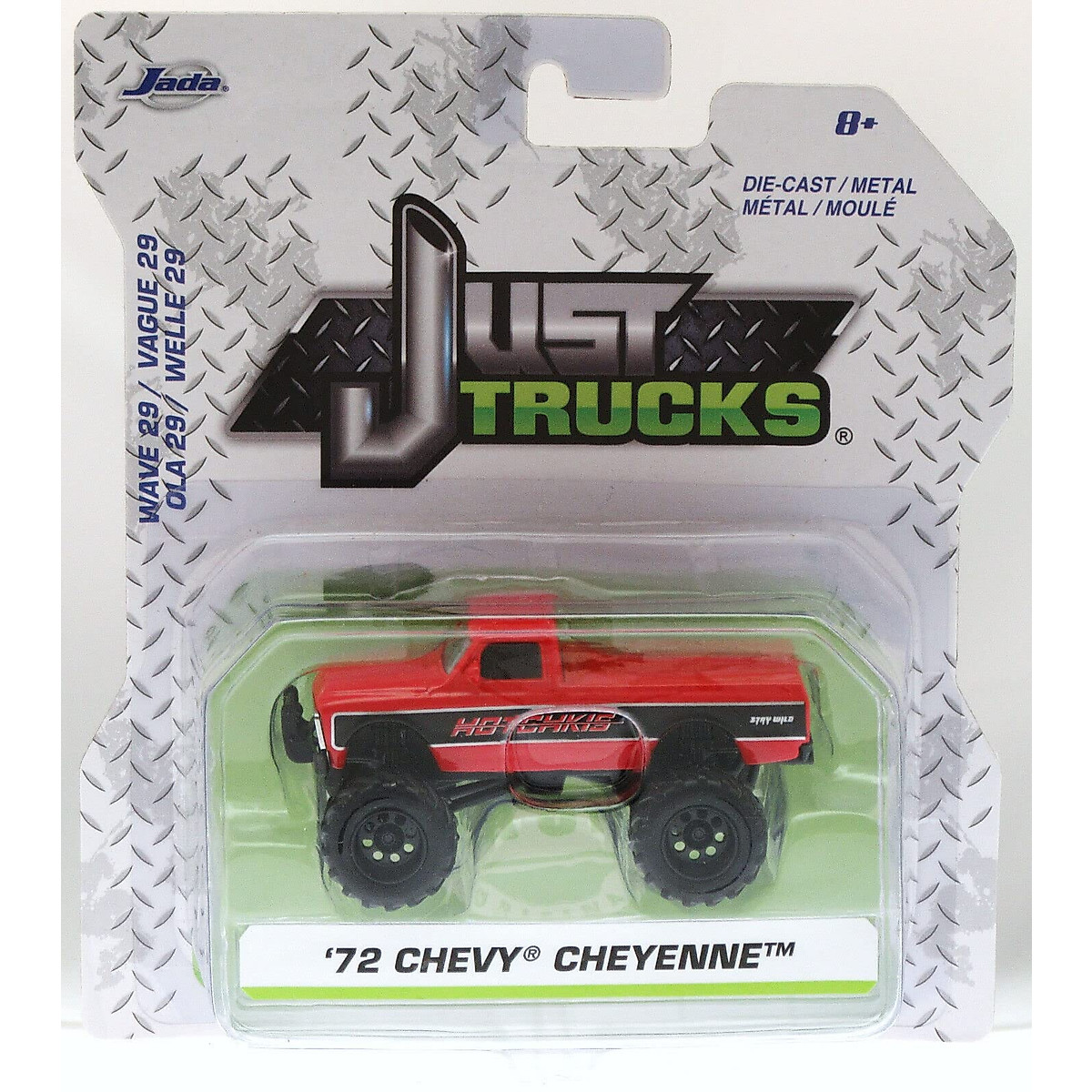 Jada Just Trucks '72 Chevy Cheyenne, Wave 29 (1:64 Scale) Red