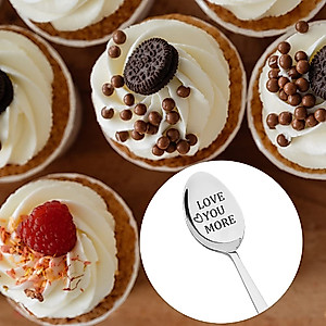 I Love You Gifts for Her His Valentines Day Gifts for Wife Girlfriend from Husband Boyfriend Anniversary Birthday Gift for Couples Coffee Spoon Gifts for Best Friends Family Member