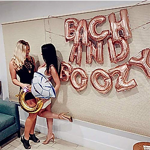 JeVenis Bach And Boozy Decorations Bach and Boozy Balloons Bach and Boozy Banner Bach and Boozy Sign Bachelorette Decor Bach Balloons for Bridal Shower