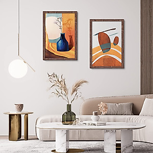 YMOND Picture Frame Rustic Frame Set for Wall Decor Gallery Collection Poster Frame 16x20 Brown 2pack