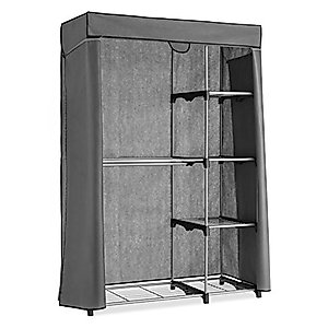 Whitmor Deluxe Utility Closet - 5 Extra Strong Shelves - Removable Cover