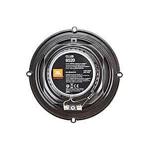 JBL CLUB6520 6.5" 300W Club Series 2-Way Coaxial Car Speaker (1 Pair)
