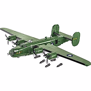 COBI Historical Collection WWII Consolidated B-24®D LIBERATOR® Plane Army Green, Large