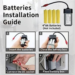 R&T Tankless Smart Toilet Touchless Auto Flush 1.28-GPF Battery-Operated One-Piece HET Intelligent Toilet for Bathroom