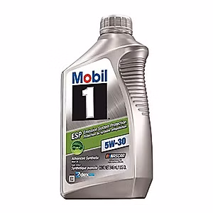 Mobil 1 5W-30 ESP Synthetic Motor Oil, 1 Qt (6 pack)