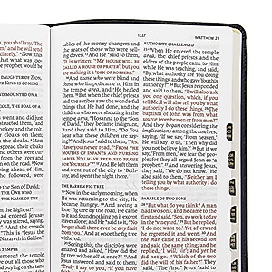 NASB Super Giant Print Reference Bible, Black Genuine Leather, Indexed, Red Letter, Presentation Page, Cross-References, Full-Color Maps, Easy-to-Read Bible Karmina Type