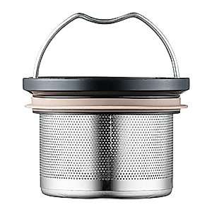 Insulated Stainless Steel Vacuum Thermal Coffee Tea Mug - 17 Oz | Stainless Steel Tea Strainer Loose Leaf Tea Mug with INFUSER