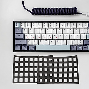 KOMBIUDA Positioning Board Sticker 1 Set Noise-Absorbing Cotton Computer Keyboard Pad Mechanical Keyboard Foams Film Foams Keyboard Pad Computer Korean Sponge Sticker Shockproof