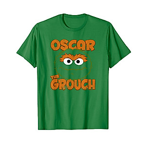 Sesame Street Oscar the Grouch Sandwich T Shirt T-Shirt