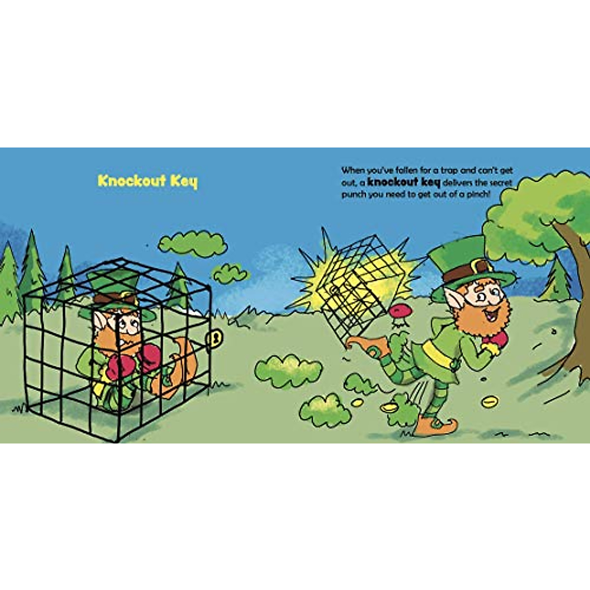 Lucky the Farting Leprechaun: A Funny Kid's Picture Book About a Leprechaun Who Farts and Escapes a Trap, Perfect St. Patrick's Day Gift for Boys and Girls (Farting Adventures)