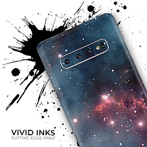 DesignSkinz Bright Pink Nebula Space Protective Vinyl Decal Wrap Skin Cover Compatible with The Samsung Galaxy S20 (Screen Trim & Back Glass Skin)