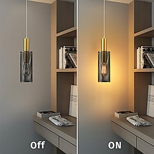 Galental Modern Pendant Light Fixtures, Black Mental Iron Mesh Pendant Lighting, Adjustable Farmhouse Hanging Light, Industrial Light Fixtures for Kitchen Island,Dinning Room,Bedroom,Hallway,1 Pack