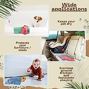 (8+1) 8 Soft Blankets for Guinea Pig Reusable Washable and 1 Animal Hair Remover, Hamster Cage Fleece Liners Small Pets Bunny Rabbit Absorbent Bedding Mat Sleep Blanket Bed for Puppy 11.8"x11.8"