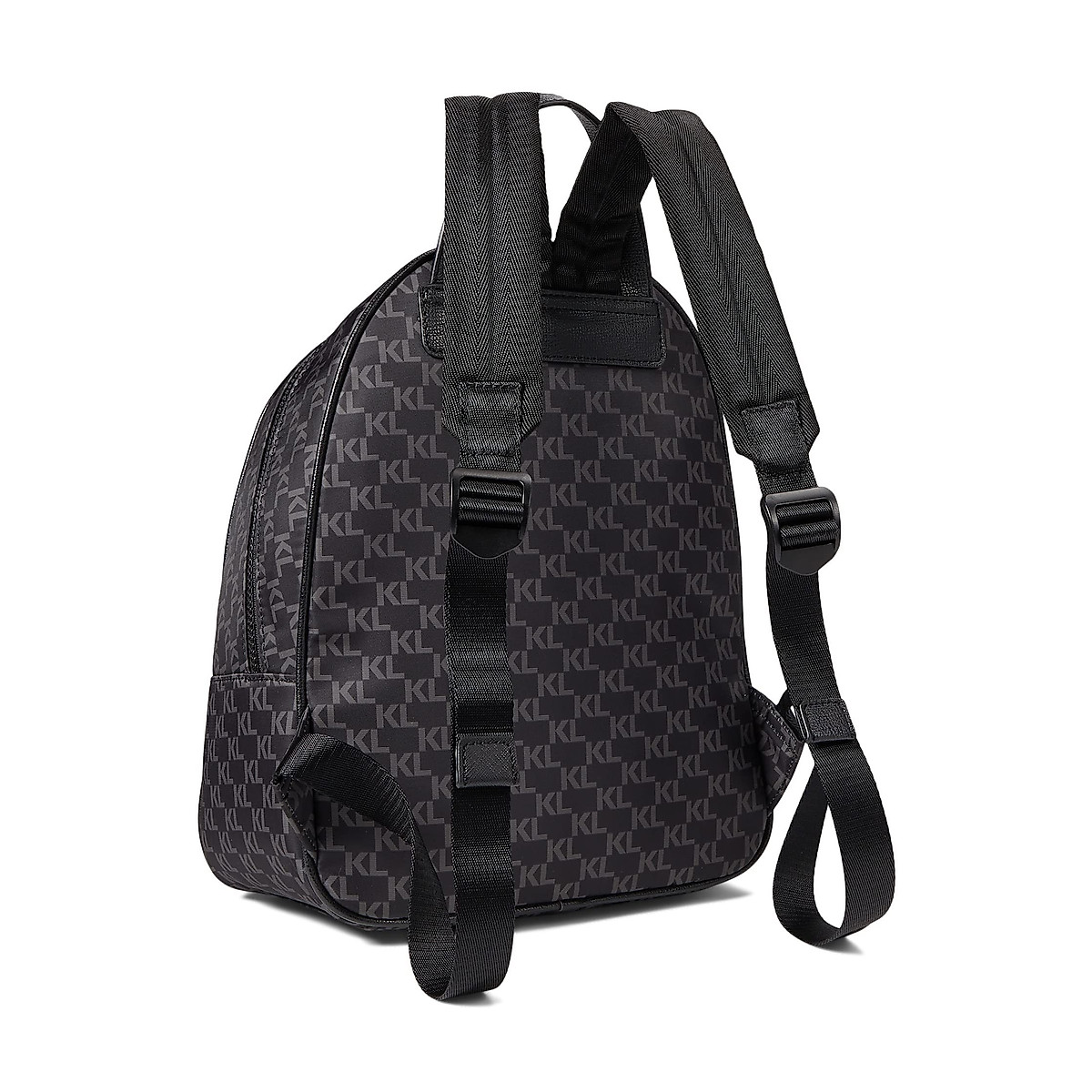 Karl Lagerfeld Paris Khloe Backpack Black Logo Combo One Size