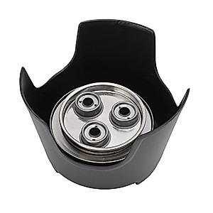 CHICIRIS Yakiniku Grill, Mini Barbecue Grill, Hibachi Grill Smokeless Wooden Frame Aluminium Alloy Easy Assembly Portable Charcoal Grill for Camping Home Barbecue