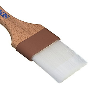 SPARTA 4039700 Nylon Wide Brush, Flat With Nylon Bristles, 2 Inches, Brown
