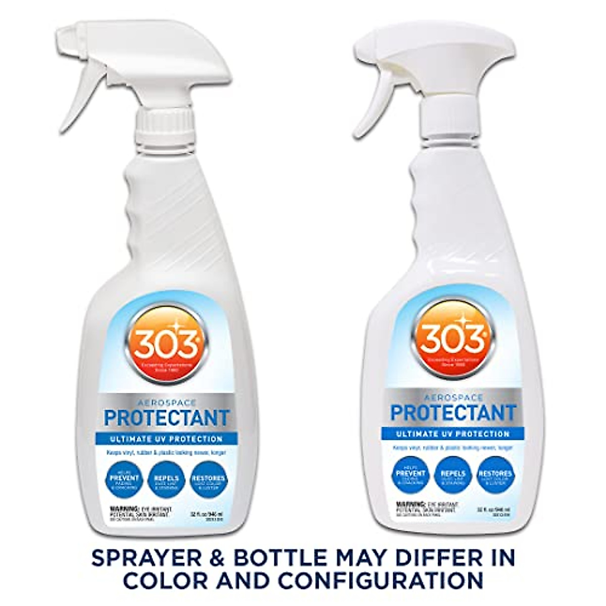 303 Products Aerospace Protectant – UV Protection – Repels Dust, Dirt, & Staining – Smooth Matte Finish – Restores Like-New Appearance – 32 Fl. Oz. (30313-6PK)