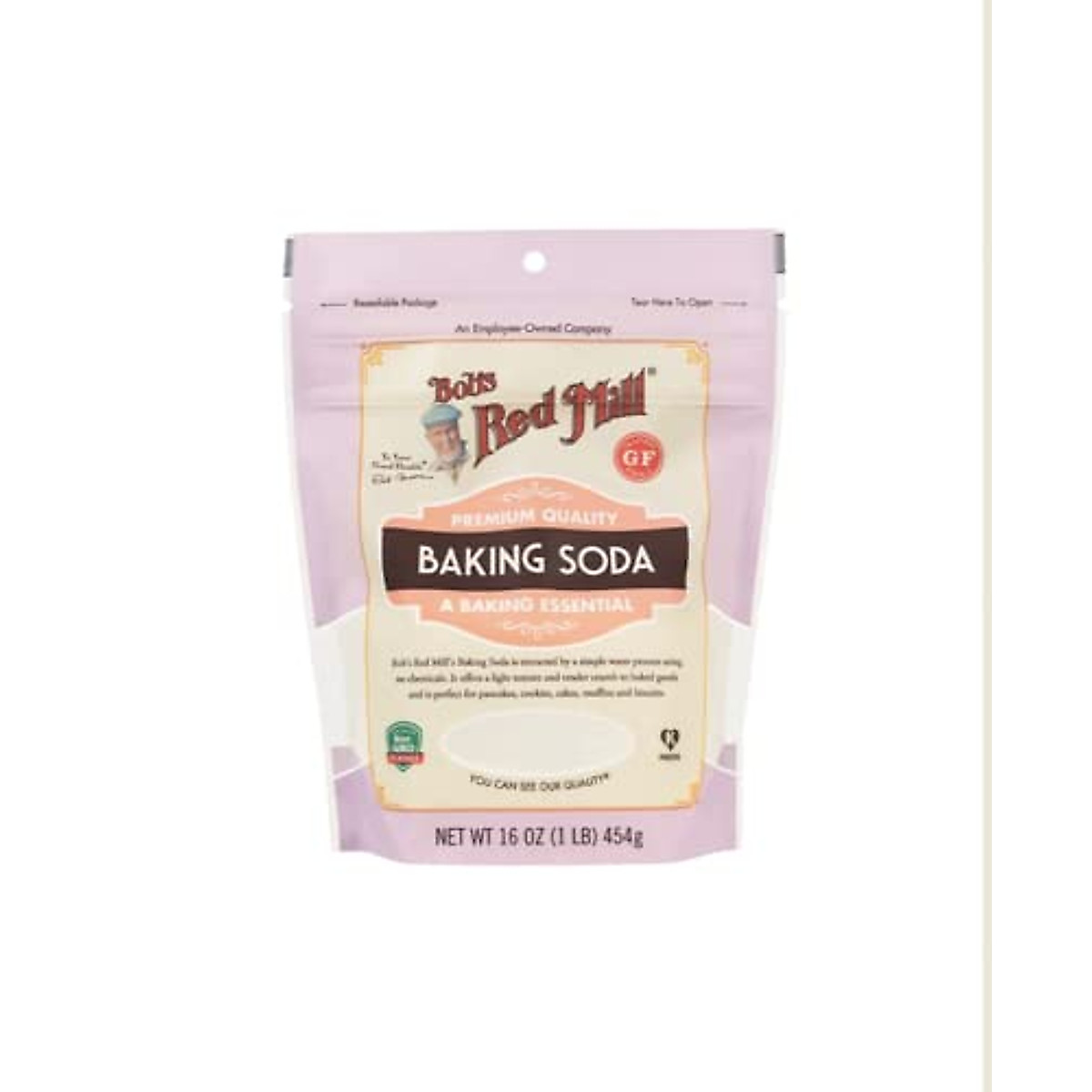 (2 Pack) - Bobs Red Mill - G/F Aluminium Free Baking Soda | 450g | 2 Pack Bundle