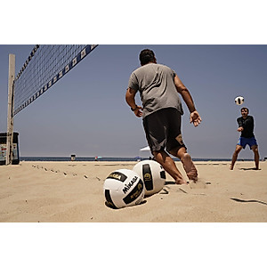 KING OF THE BEACH Miramar Volleyball by Mikasa - The Official Tour Beach Volleyball Designed by Olympian and World Champion Sinjin Smith