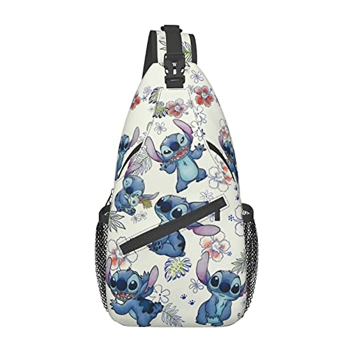 Cartoon Sling Bag Crossbody Shoulder Backpack Crossbody Bag for Travel Hiking Sport Cycling Gift