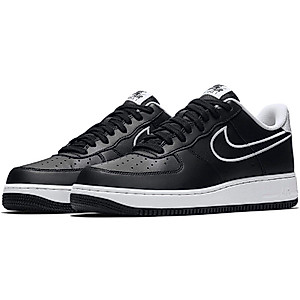 Men Nike Air Force 1 '07 Low Black / Black 315122-001 Size 13