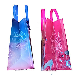 Disney Cinderella Authentic Licensed Reusable Party Favor Goodie Small Gift Bags 12