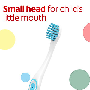 Colgate My First Baby and Toddler Toothbrush, Extra Soft Toothbrush, 6 Count