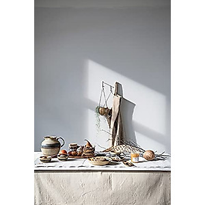 Creative Co-Op S/2 Stoneware Cup w Saucer Mug Set, 6.25", Brown & Black