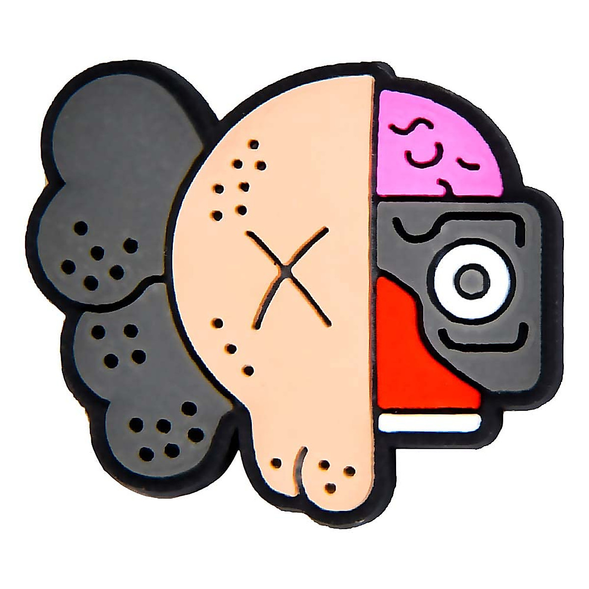 vszyxco Ape Croc Charms Bathing XX Bear 18PCS Shoes Charm for Croc PVC Clog Pins Shoe Charms Accessories Birthday Party Favors