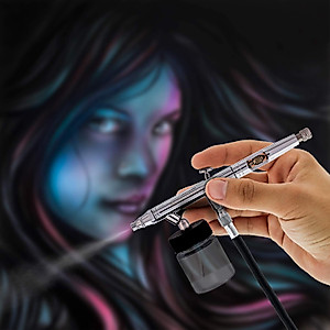 Master Airbrush Brand Model S62 Multi-Purpose Precision Dual-Action Siphon Feed