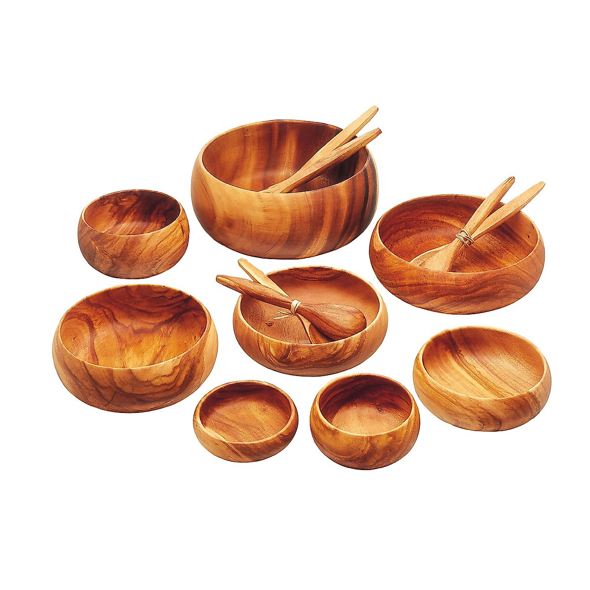 PACIFIC MERCHANTS, PACIFIC MERCHANTS ACACIAWARE Acacia Pacific Merchants Acaciaware 16.5-by 5.5-Inch Wood Oval Baguette Serving Tray