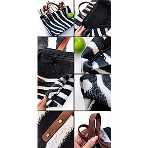 GIFTPUZZ Womens 3 Packs Pink Skeleton Handbags Set with PU Leather Long Wallets, Shoulder Bag Top Handle Bag, Mack Up Bag for Teen Girls Purse