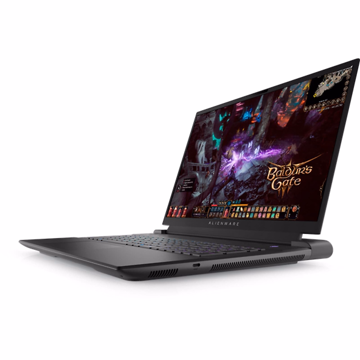 Dell Alienware m18 Laptop (2023) | 18" 2560x1600 QHD+ 165Hz | Core i9-13980HX - 4TB SSD Hard Drive - 16GB RAM - Nvidia GeForce RTX 4090 | 24 cores @ 5.6 GHz - 16GB GDDR6X Win 11 Pro Black