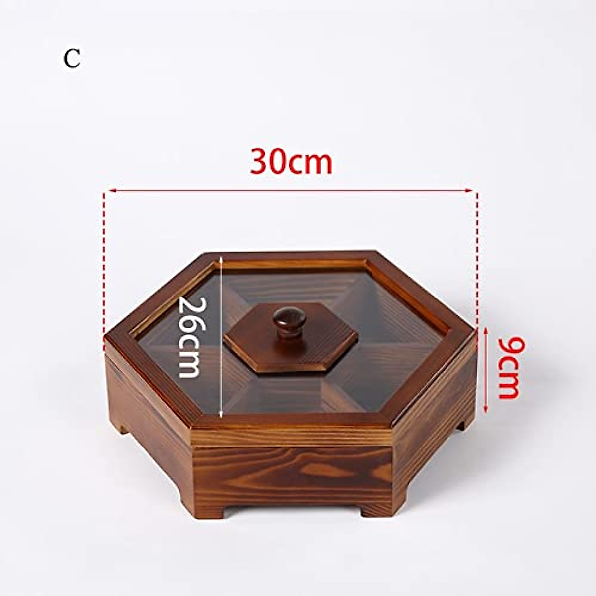 MISS Z Wood Candy Biscuit Storage Box with Lid Home Food Storage Container Boxes Nuts Snacks Fruit Organizer Case Food Jars Set