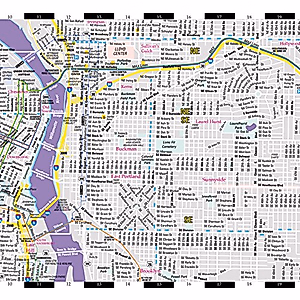 Streetwise Portland Map - Laminated City Center Street Map of Portland, Oregon (Michelin Streetwise Maps)