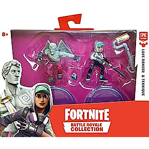 Fortnite Battle Royale Collection: Duo 2 Figure Pack, 2", Multicolor