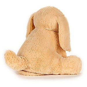 GUND Baby My Pet Puddles Animated Plush, Premium Stuffed Animal Barking Plush Puppy Dog for Ages 1 and Up, Yellow, 12”