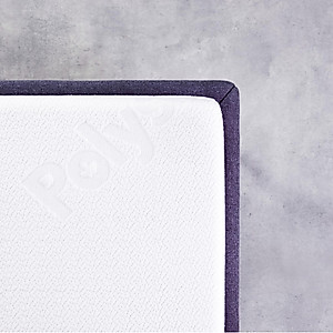 Polysleep 10" Memory Foam Mattress — Breathable Top Layer & Soft Liquid Repellent Cover, Premium Hybrid Bed in a Box, Made in North America — Queen Size