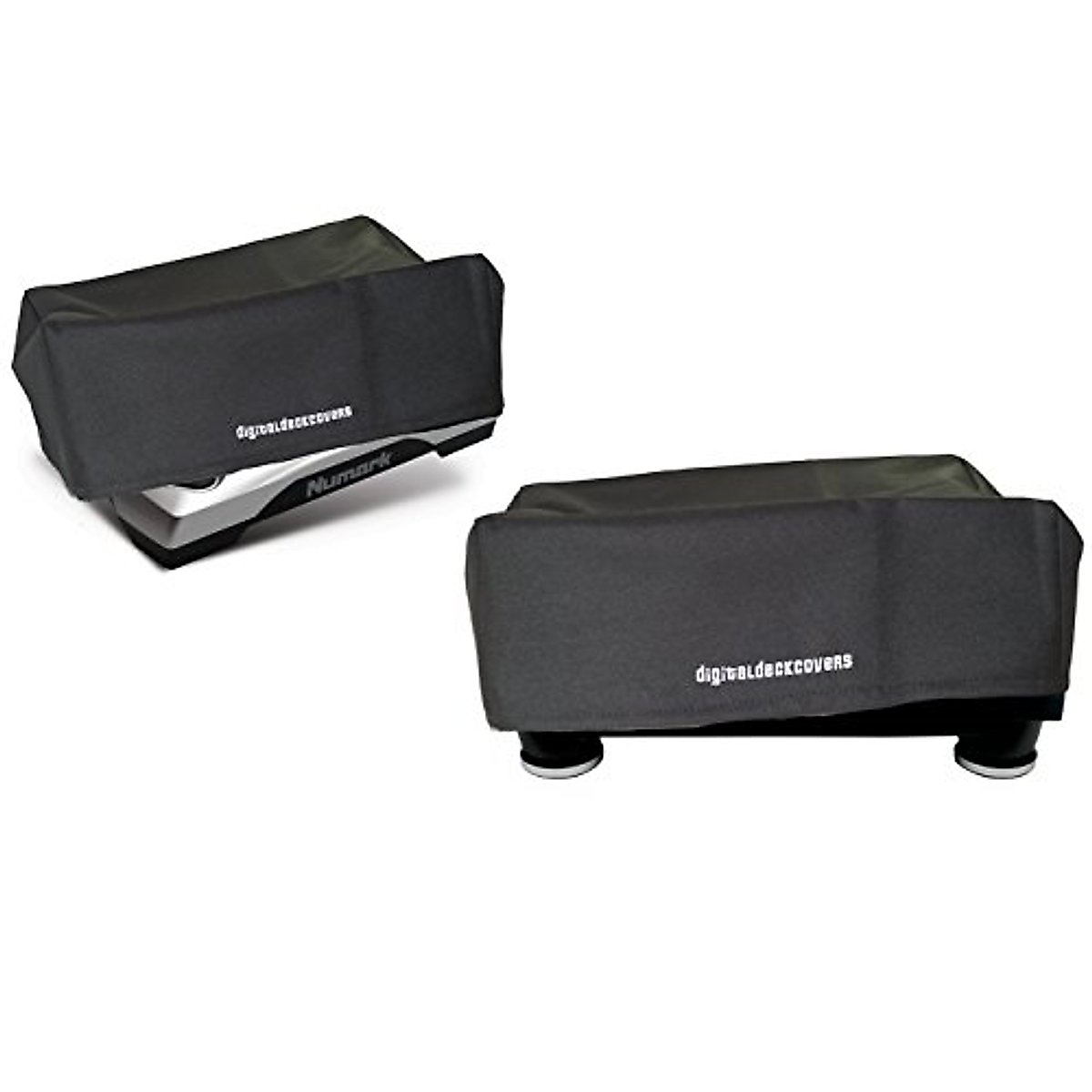 Turntable Dust Cover for Numark TTUSB / TT1610 / TT1625 / TT200 / TT500; Stanton TT200 / STR8-100 / STR8-90 / STR8-80 / STR8-30 / STR8-20; Ion ITTUSB Record Player Protector Case by DigitalDeckCovers