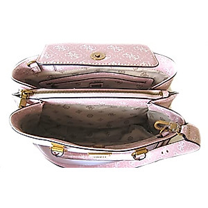 GUESS Alexie Girlfriend Satchel, Pink Logo