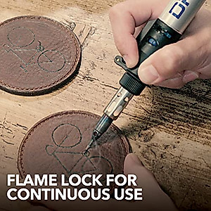 Dremel 2000-01 VersaTip Precision Butane Torch Portable Micro Torch Mini Welder