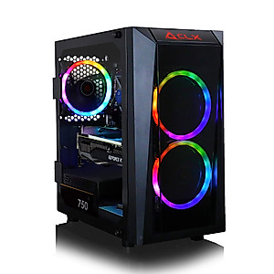 CLX Set VR-Ready Gaming Desktop - Intel Core i7 10700 2.9GHz 8-Core Processor, 16GB DDR4 Memory, GeForce RTX 3060 Ti 8GB GDDR6 Graphics, 240GB SSD, 2TB HDD, WiFi, Windows 11 Home 64-bit, Black