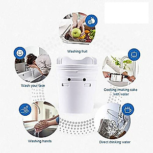 WuYan Water Filter Cartridge for Culligan FM-15RA Faucet-Mount Replacement Water Filter Cartridge, 200 Gallon, White