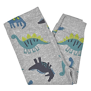 GerberBaby BoysToddler Snug Fit 4-Piece Pajama SetEverybody Roar Blue2T