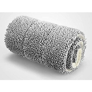 True & Tidy, Extra Thick Microfiber Mop Pad Pack Refill for SPRAY-250 Spray Mop SPRAY-360 Spray Mop Kit SWEEP-180 Sweeper Mop, Fits Other Mops, Machine Washable up to 100x, 15.5 x 5 inch (6-Pack)