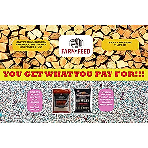 FAMILY FARM AND FEED | Hardwood Natural BBQ Grill Smoke Bake | Oak | Pellets | 4 Pound Pel Bag