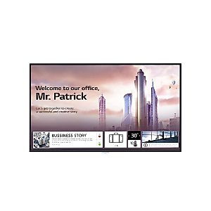 LG Electronics 55UH5F-H 55'' Digital Signage, Clear View with Non-Glare Coating, Ultra HD Resolution, Narrow Bezel & Slim Depth, Built-in Speaker, 30° Tilting Installation