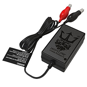 Neptune Power Products Smart Battery Charger NTBC1000 Replacement For Battery Tender Junior 12V Charger/Maintainer: Automatic 12V For Powersports Motorcycle, ATVs, and More (1)