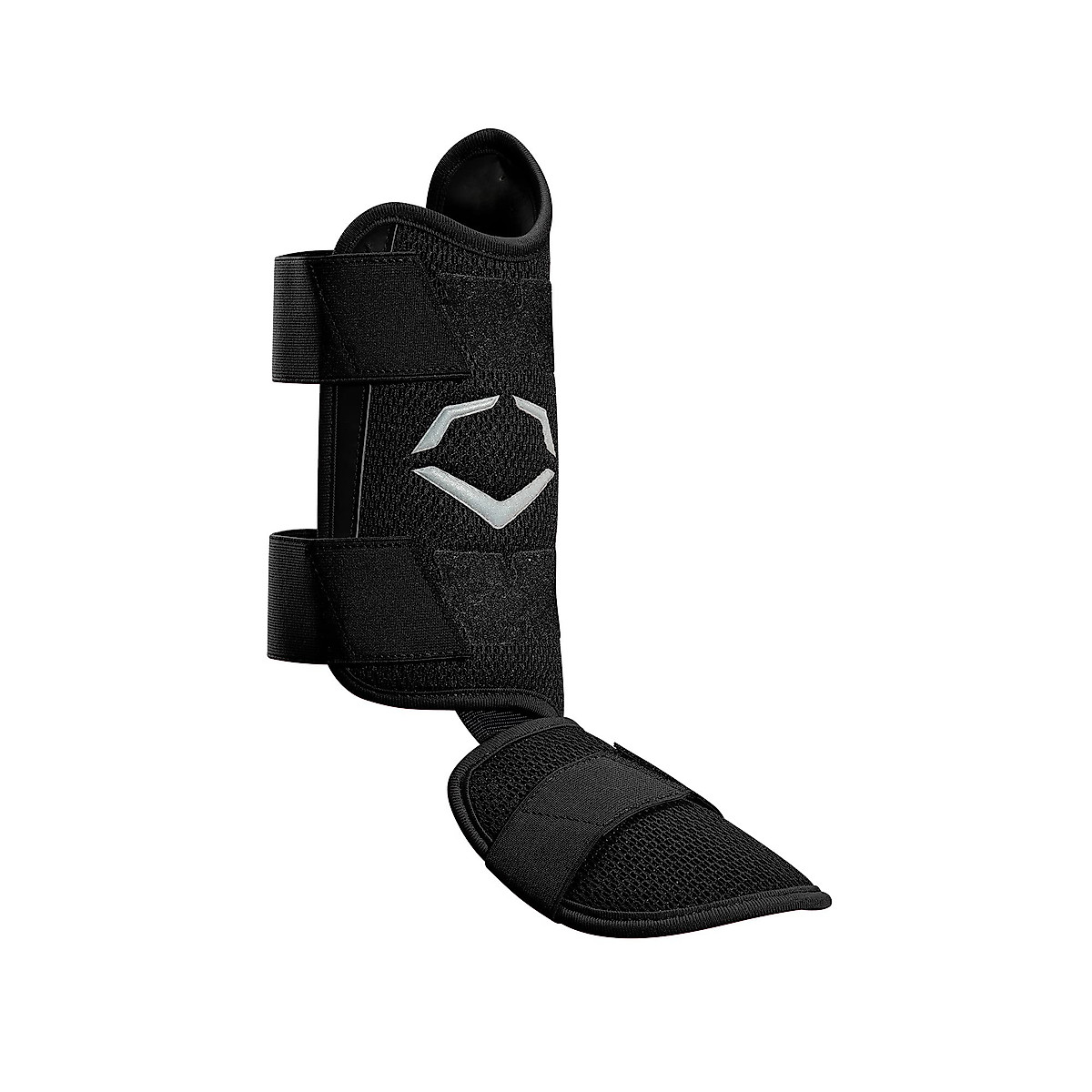 EvoShield PRO-SRZ Batter's Leg Guard, Black - Right-Handed Hitter